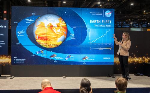 About NASA's Hyperwall | NASA's Earth Observing System